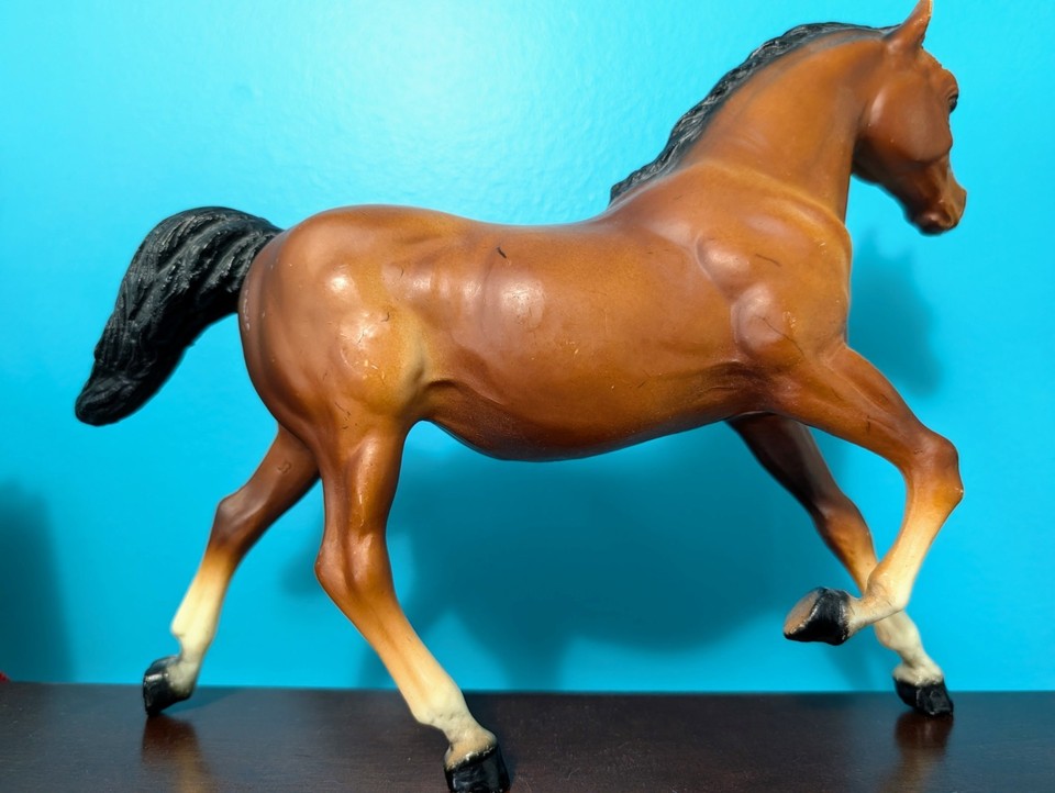 Breyer Vintage #124 RUNNING MARE "Sugar" Bay 1961-1987 | eBay