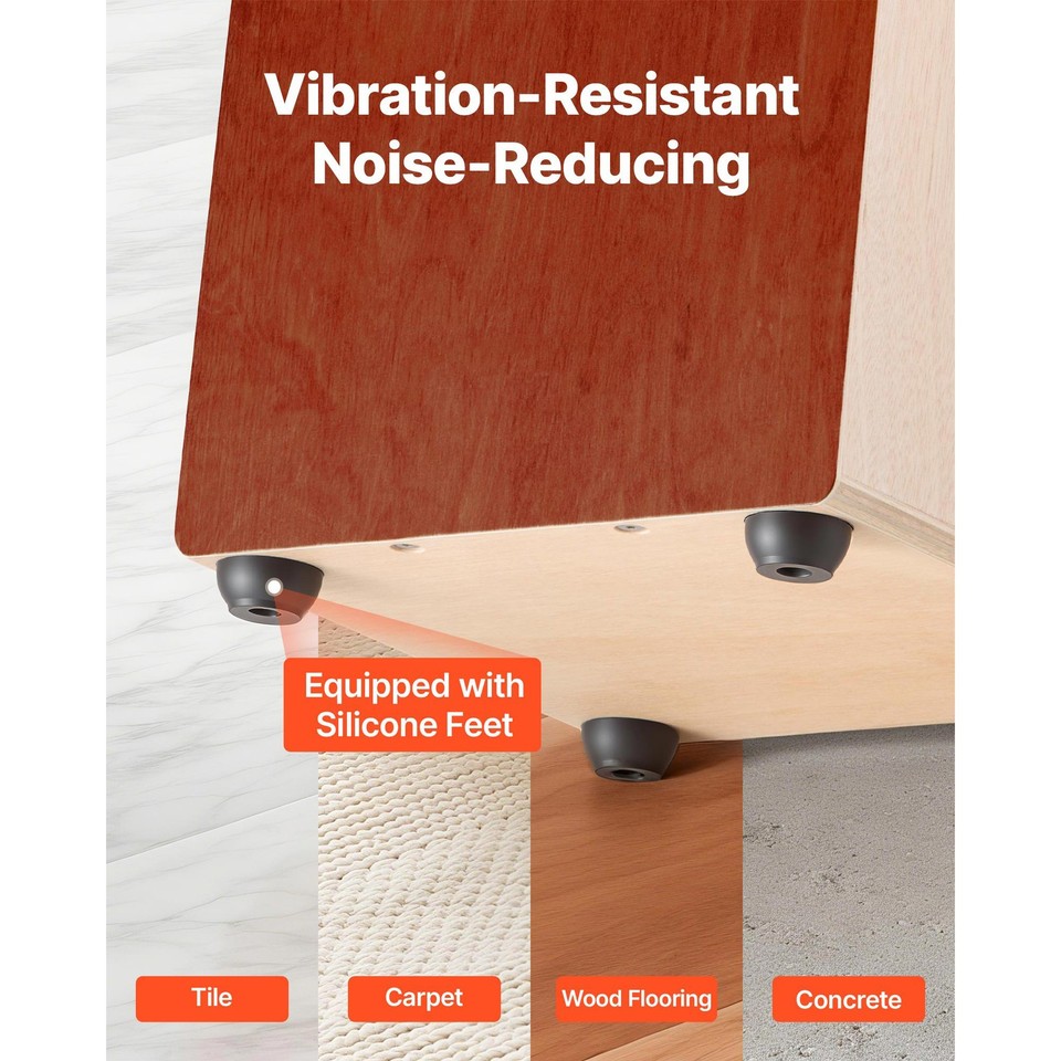 Uimoso Wooden Cajon Drum Percussion Instrument Guitar Strings and Birch ...