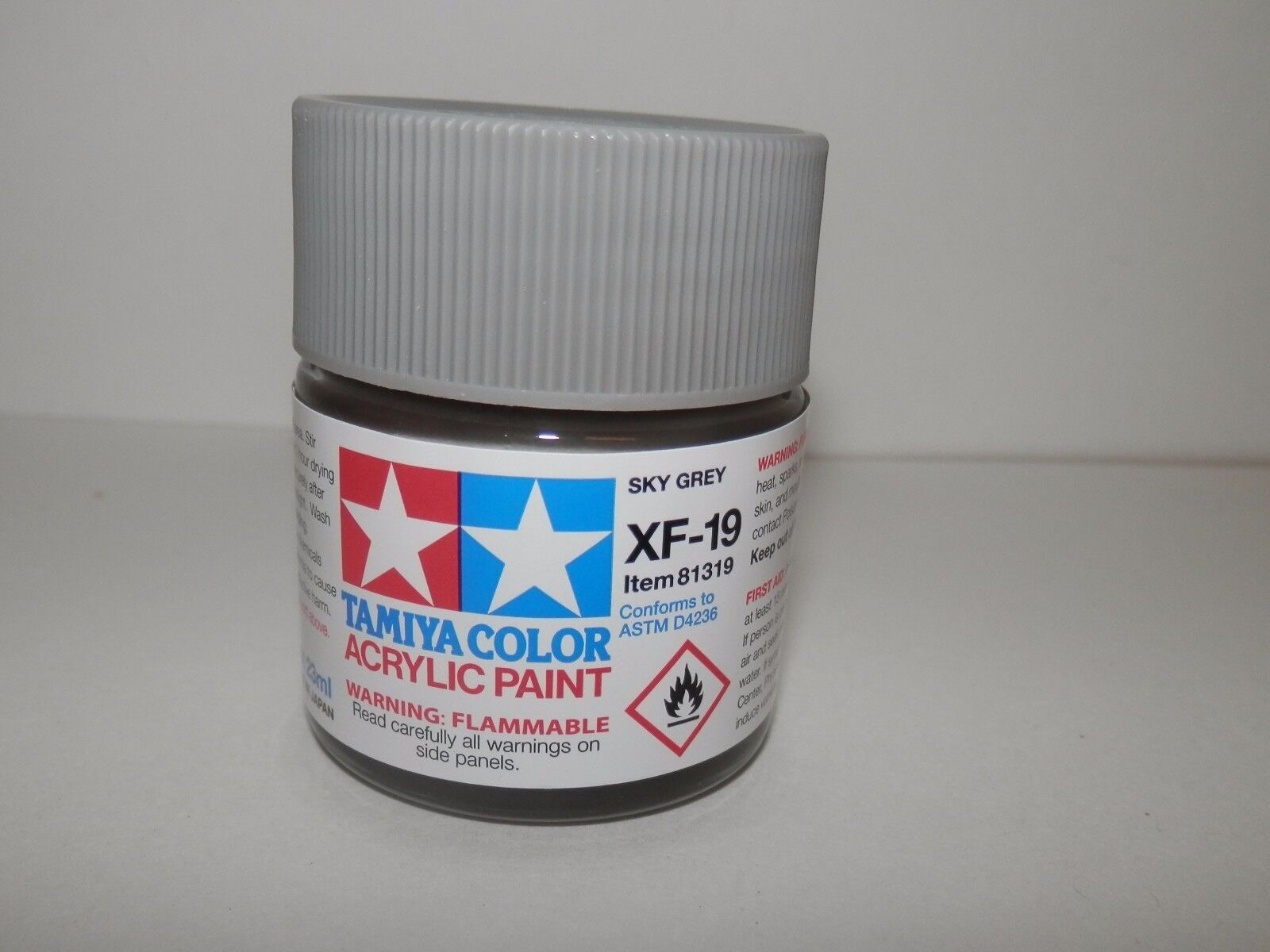 Tamiya Color Acrylic Paint Sky Grey #XF-19 (23 ml) NEW | eBay
