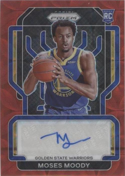 2021-22 Panini Prizm - Rookie Signatures Moses Moody #RS-MMO Choice ...