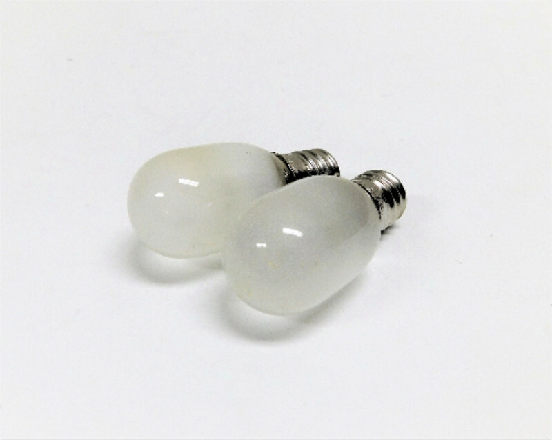 2 Frosted Sewing Machine Light Bulbs, 9SCW-F, for BROTHER XL2140 XL2150 ...