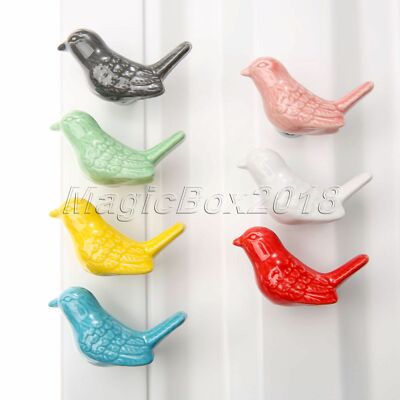 Cool Bird Design Cabinet Knobs Furniture Cupboard Wardrobe Drawer Door ...