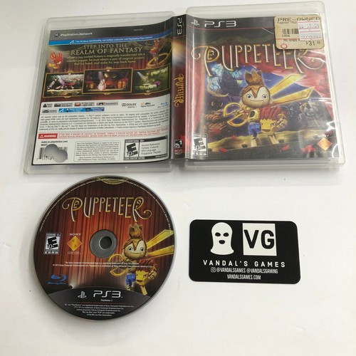 Ps3 - Puppeteer Sony PlayStation 3 W/ Case #2869 | eBay