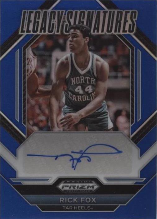 2023-24 Panini Prizm Draft Picks - Legacy Signatures Rick Fox #LS-FOX ...