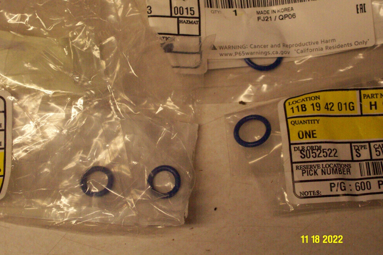 HYUNDAI 9769034630 OEM A/C AC Condenser/Compressor/Line-Discharge Hose ...