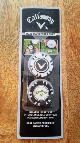 Callaway Golf Dual-Mark Poker Chips Interchangeable Ball Marker ...