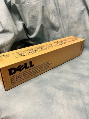 Genuine Dell Yellow Toner Cartridge For 5110cn NEW SEALED | eBay