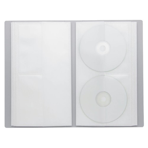 MUJI Polypropylene CD/DVD Holder non-woven 80 pockets File Case From ...