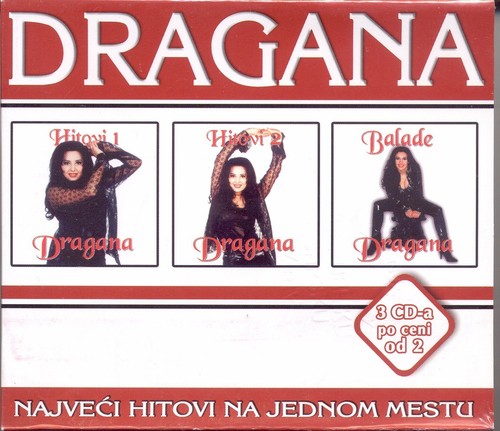 DRAGANA MIRKOVIC 3 CD Box Hitovi 1 & 2 Balade Folk Narodna Serbien Kolo ...