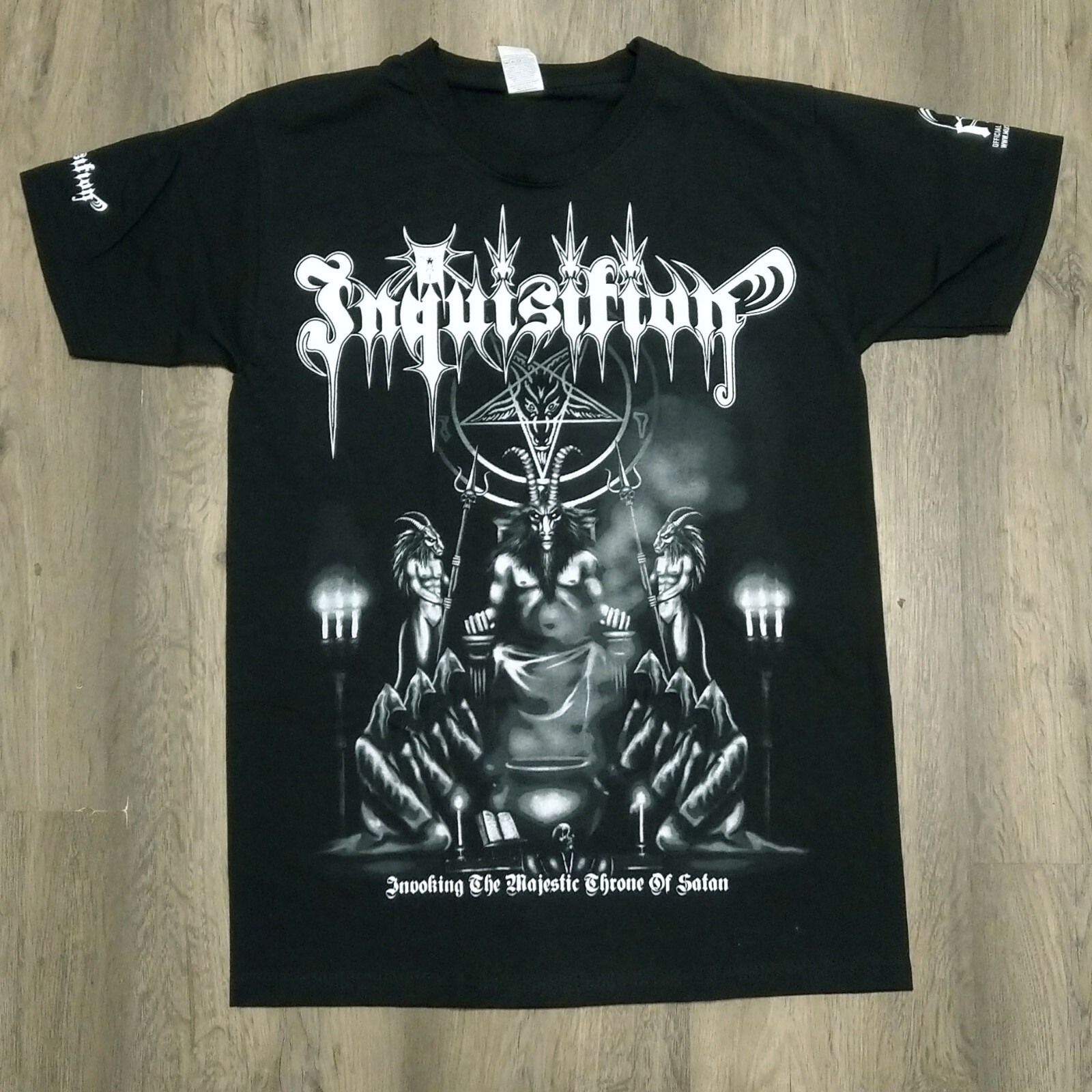 INQUISITION - Invoking The Majestic Throne Of Satan (T-Shirt ...