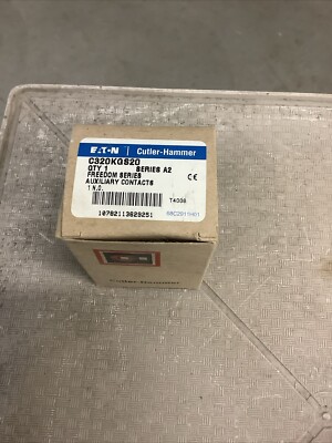 Eaton Auxiliary Contact C320KGS20 | eBay