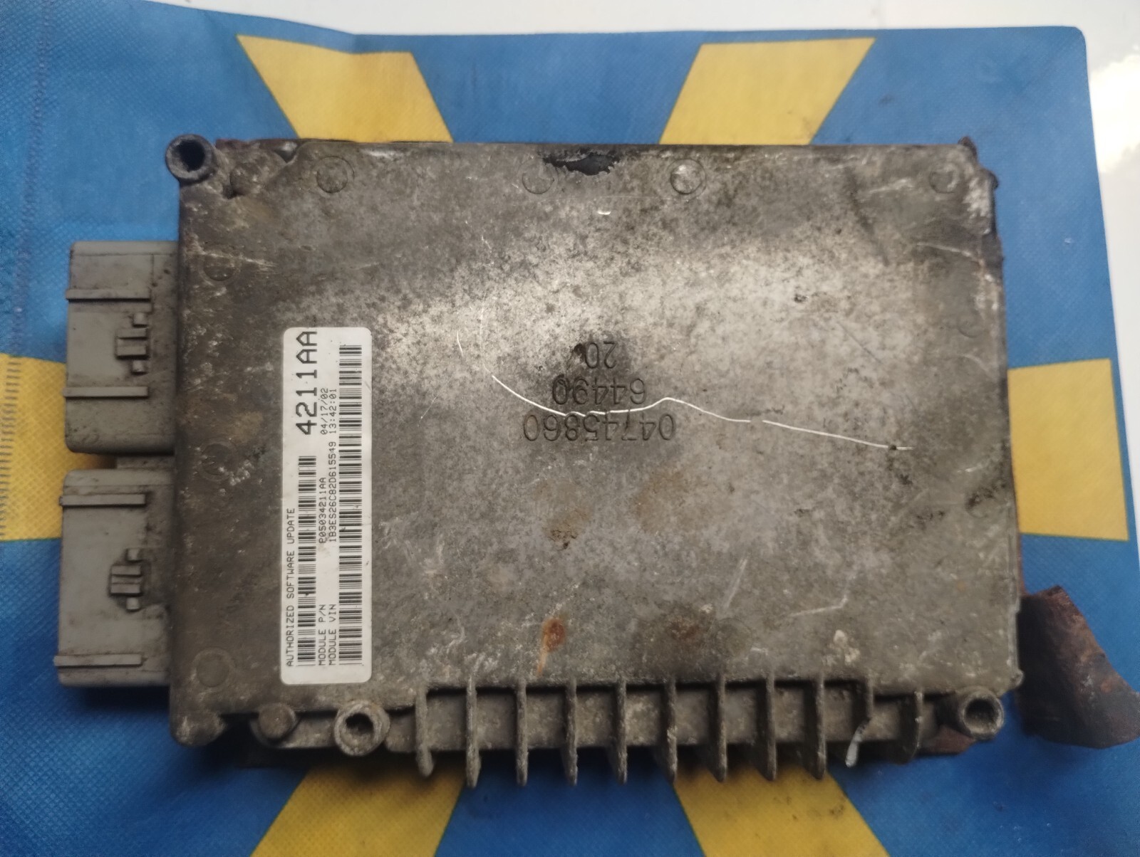 2001 Dodge Neon 2.0L ECM ECU 5034211AA | eBay