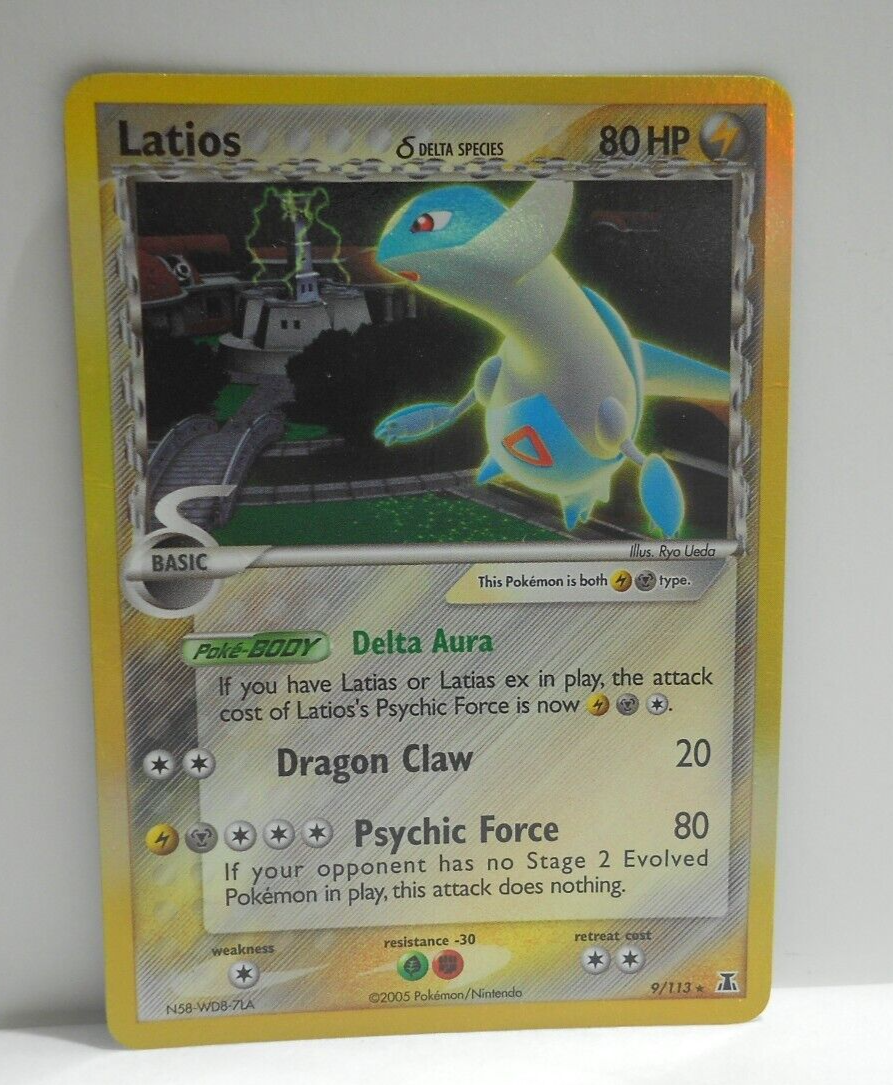 Pokemon TCG Latios * 9/113 * Delta Species * Rare * Holo | eBay