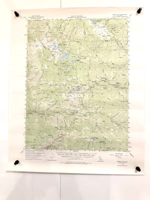 Reproductions - 1954 Topo Map