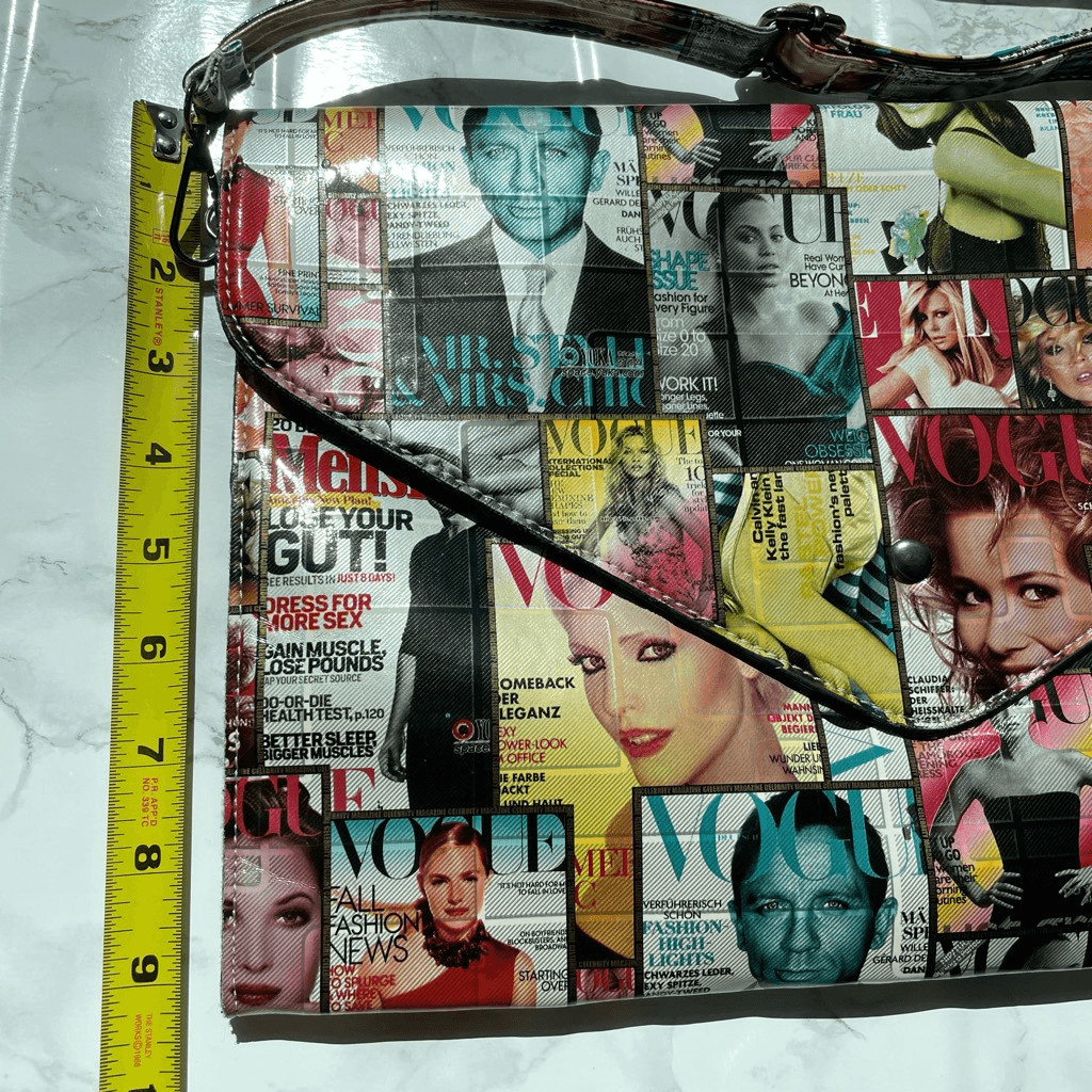 Vogue Magazine Supermodel Vintage Style Colorful Maga… - Gem