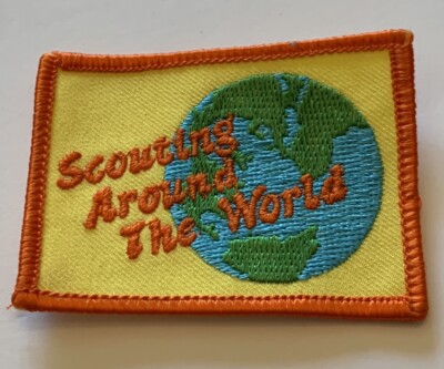 Scouting Around The World Patch Vintage Girl Scout Patch | eBay