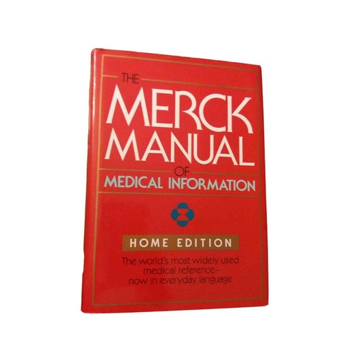 The Merck Manual of Medical Information Home Edition ISBN: 0911910875 ...