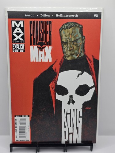 💥PUNISHER MAX (2010) #2 - MARVEL COMICS - JASON AARON - STEVE DILLON ...