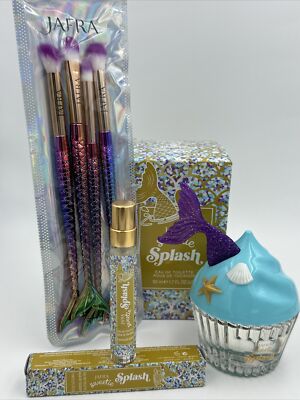 Duo Sweetie Splash EDT 1.7 Fl Oz with Mermaid Tail -Free mermaid brush ...