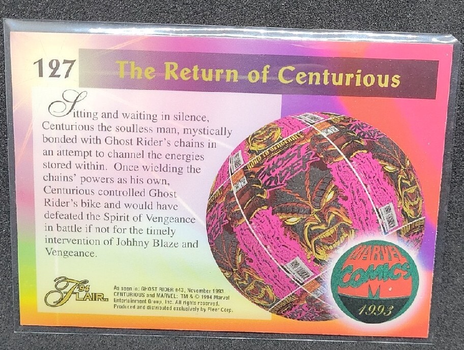 1994 Flair Marvel Centurious #127 | eBay