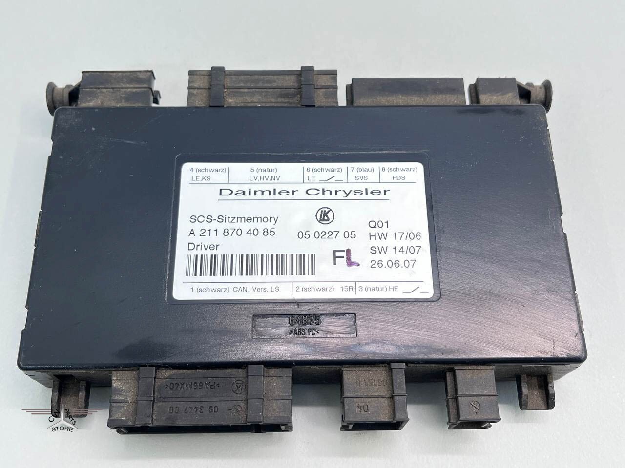 Mercedes W211 E350 E Class Seat Control Module Left Driver Side 07-09 ...