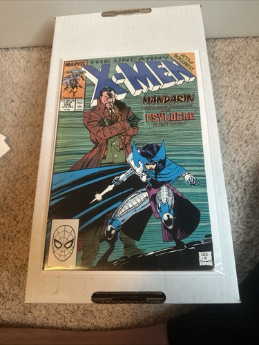 UNCANNY X-MEN #256 Marvel Comics 1989 1ST NEW PSYLOCKE Mandarin ...