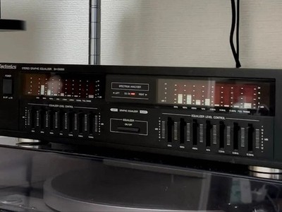 Technics SH-D5000 Digital Sound Processor Equalizer Vintage Hi-Fi Used ...