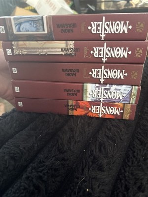 Monster: Perfect Edition by Naoki Urasawa manga collection Vol 1-5 | eBay