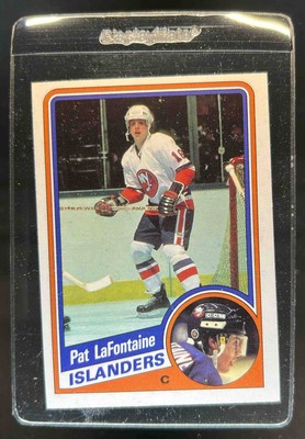 1984-85 O-Pee-Chee Pat LaFontaine Rookie RC #129 Islanders | eBay