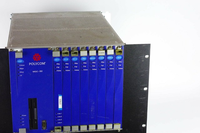 Polycom MGC 50 Video Conferencing Bridge With IP 48 Net-2 a 12/24 for ...