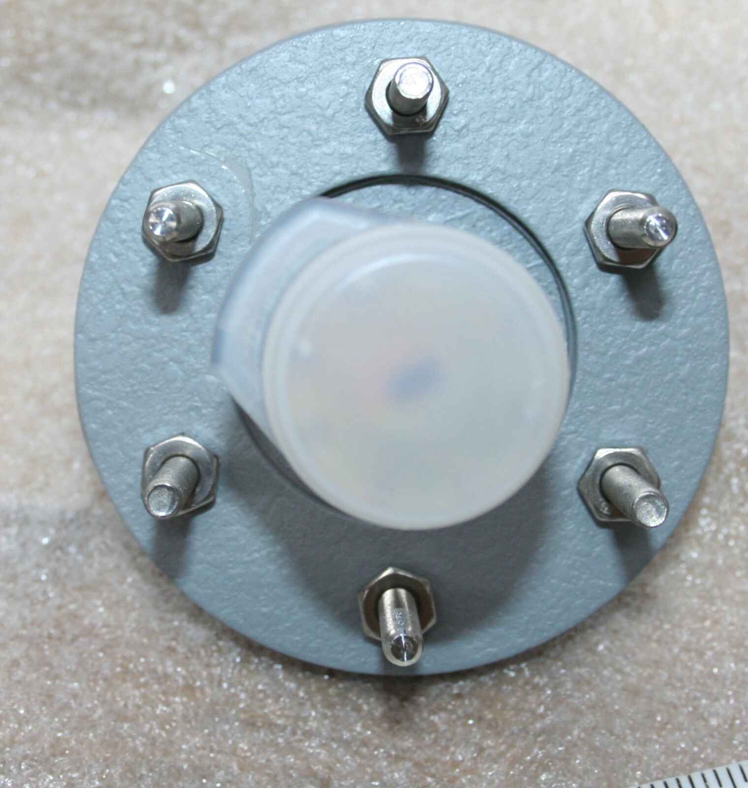 New Waveline 1168 RF Microwave Waveguide Bulkhead Flange WR-22 33.0-50. ...