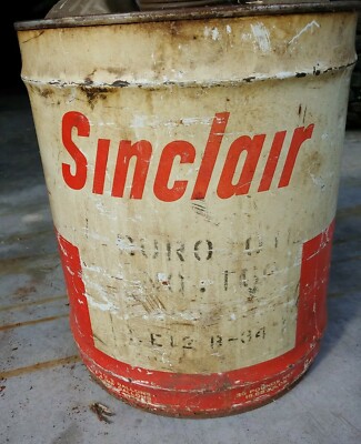 Sinclair Oil Can 5 gallon can. Vintage Old Antique? | eBay