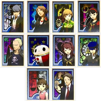 [Lot 10] Persona 4 Tarot-style Autograph Board Card [Rakuten Collection ...