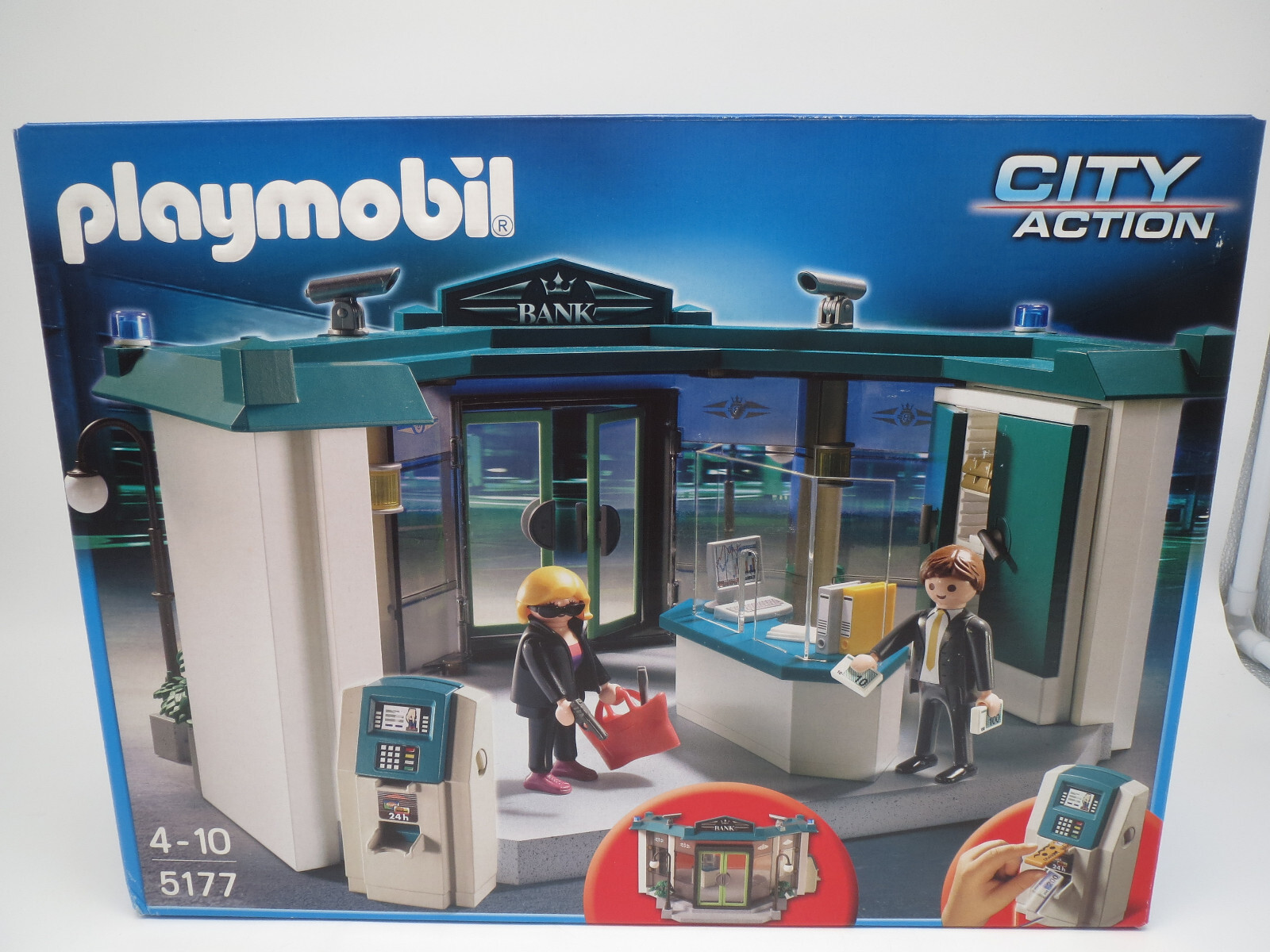 Playmobil 5177 City Action "BANK mit Geldautomat" von 2011 Neu & OVP | eBay