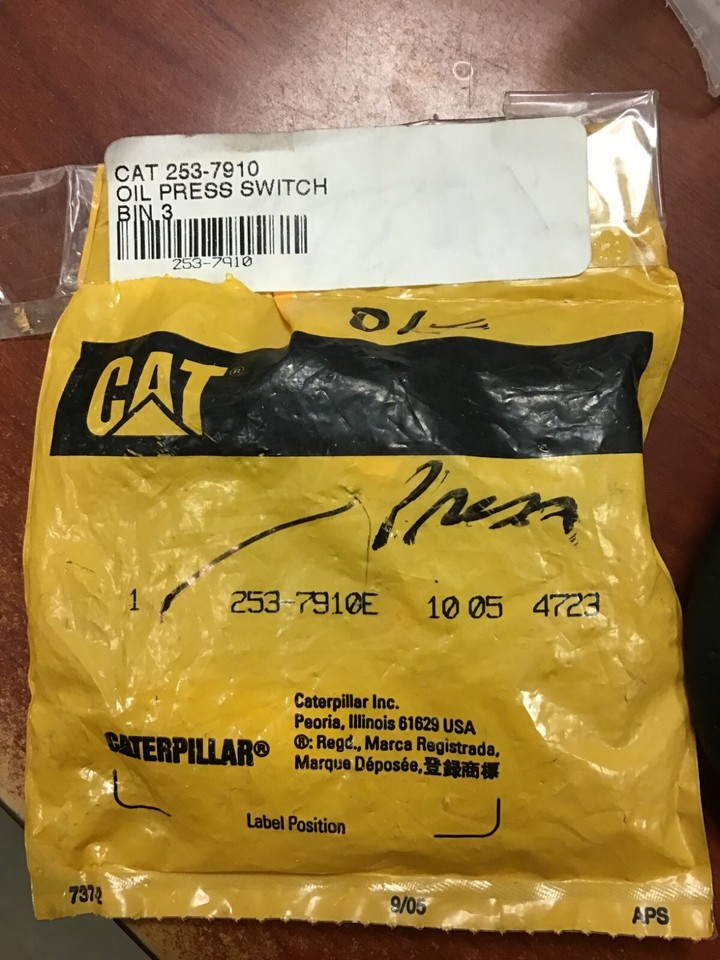 CAT 253-7910 ENGINE OIL SWITCH | eBay