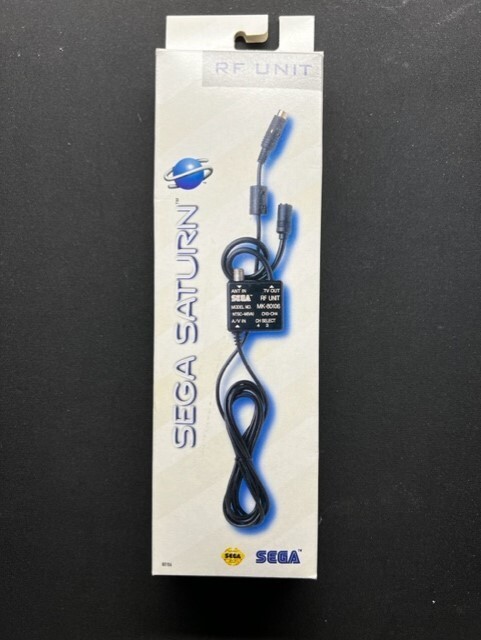 New OEM RF Unit AV Cable for Sega Saturn - New in box. | eBay