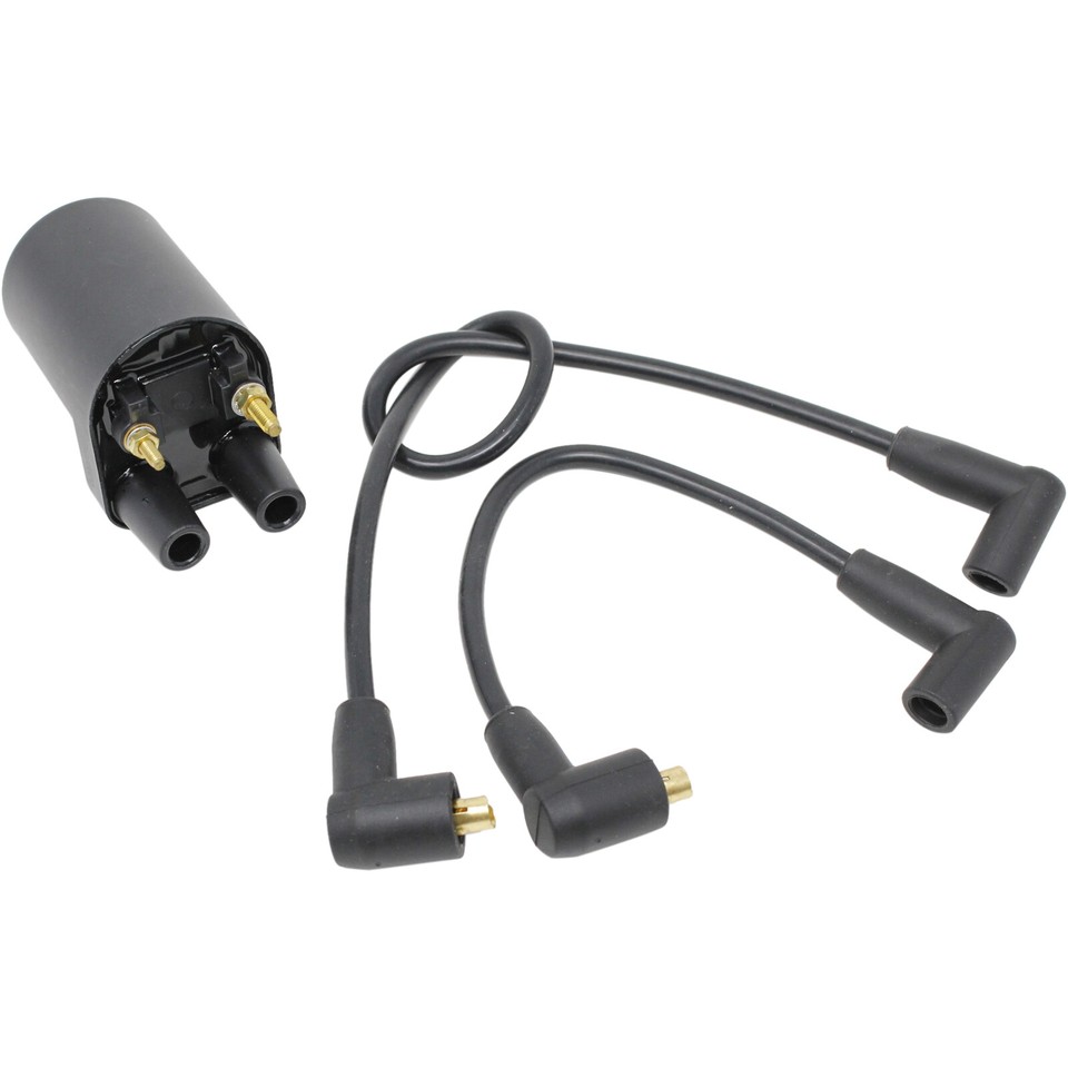 Ignition Coil and Plug Wires For John Deere 316 318 420 With Onan P216 ...