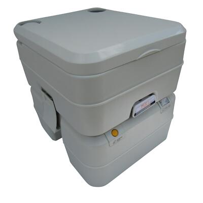 Camping Portable Toilet Porta Potty 20L (Spout Caravan Travel Flushable ...