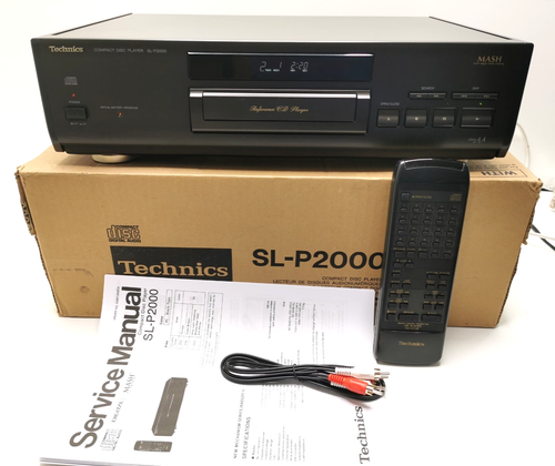 TECHNICS SL-P2000 REFERENCE CD PLAYER RARE BOXED * Serviced 1 Year Warranty * | eBay