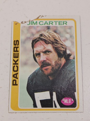 Jim Carter Green Bay Packers 1978 Topps Card #174 | eBay