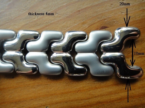 20mm Solid St Steel bracelet band strap (fits) Tag Heuer LINK SEL ...