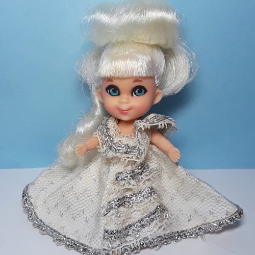 Vintage Mattel Liddle Kiddles CINDERIDDLE Doll in Gown | eBay