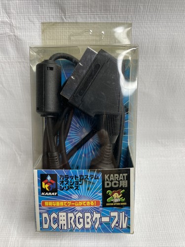 US SELLER - Sega Dreamcast JP 21 Pin RGB CABLE for Framemeister NOT ...