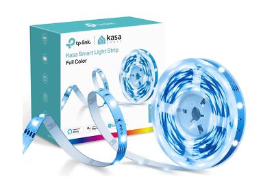 Kasa Smart LED Light Strip, 16.4ft WiFi LED Strip Works with Alexa ...