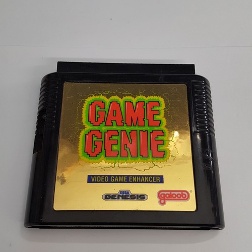 Sega Genesis GAME GENIE Video Game Enhancer by Galoob - OEM Authentic ...