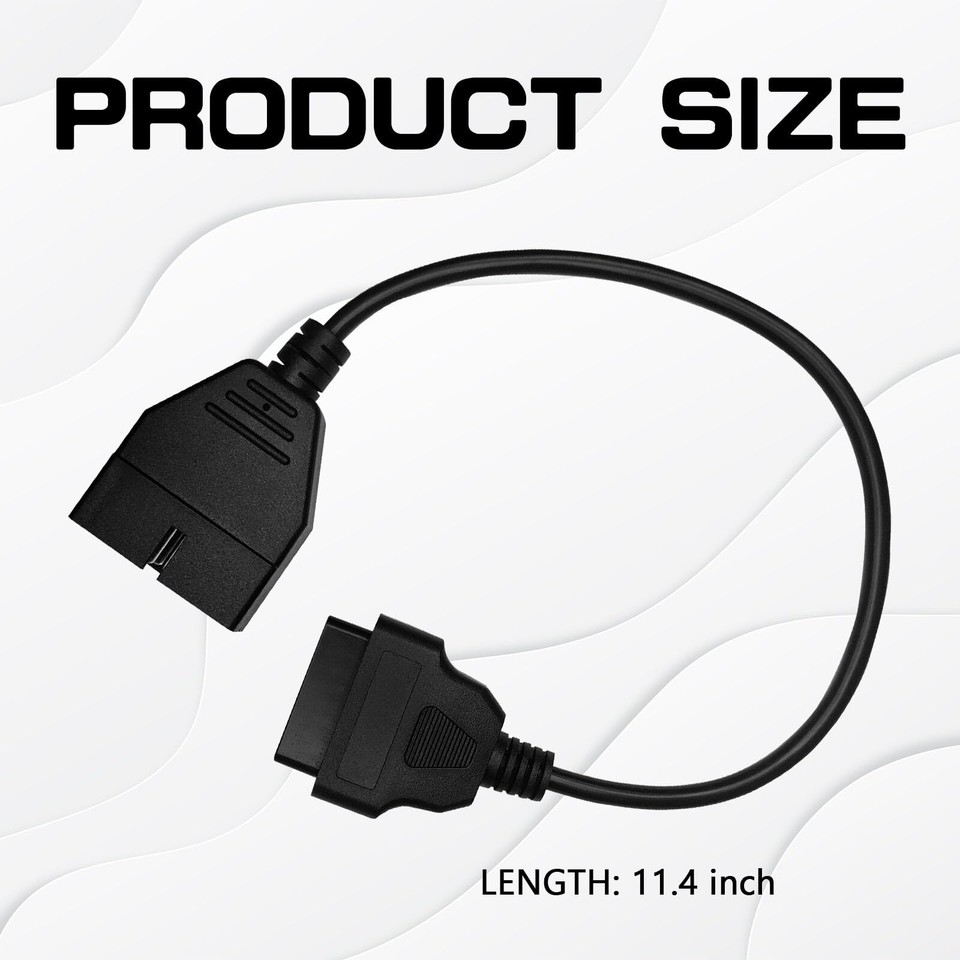 Hirificing OBD1 Scanner OBD1 to OBD2 GM Adapter OBD 1 Scanner Cable ...