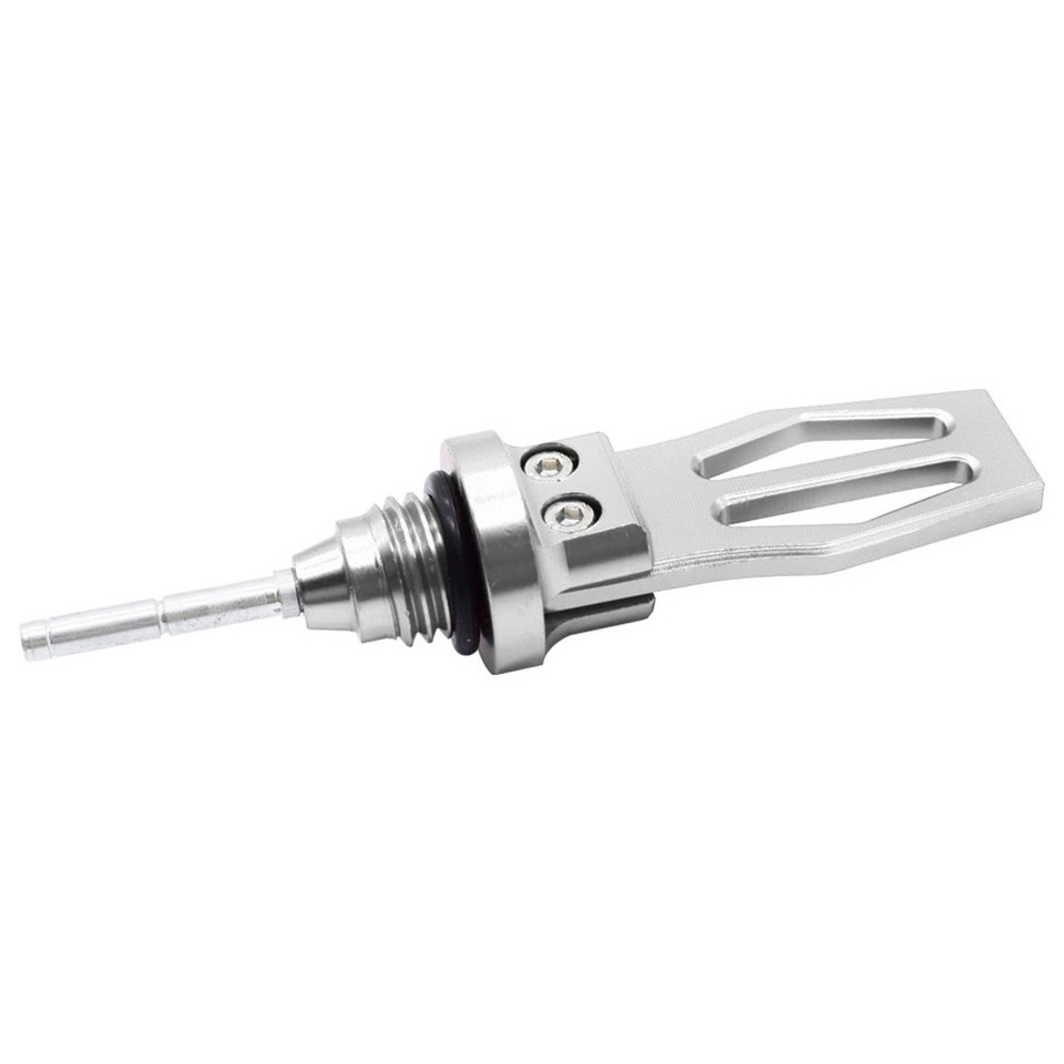 Motorcycle Engine Oil Dipstick Cap Plug CNC Crankcase Oil Level Gauge ...