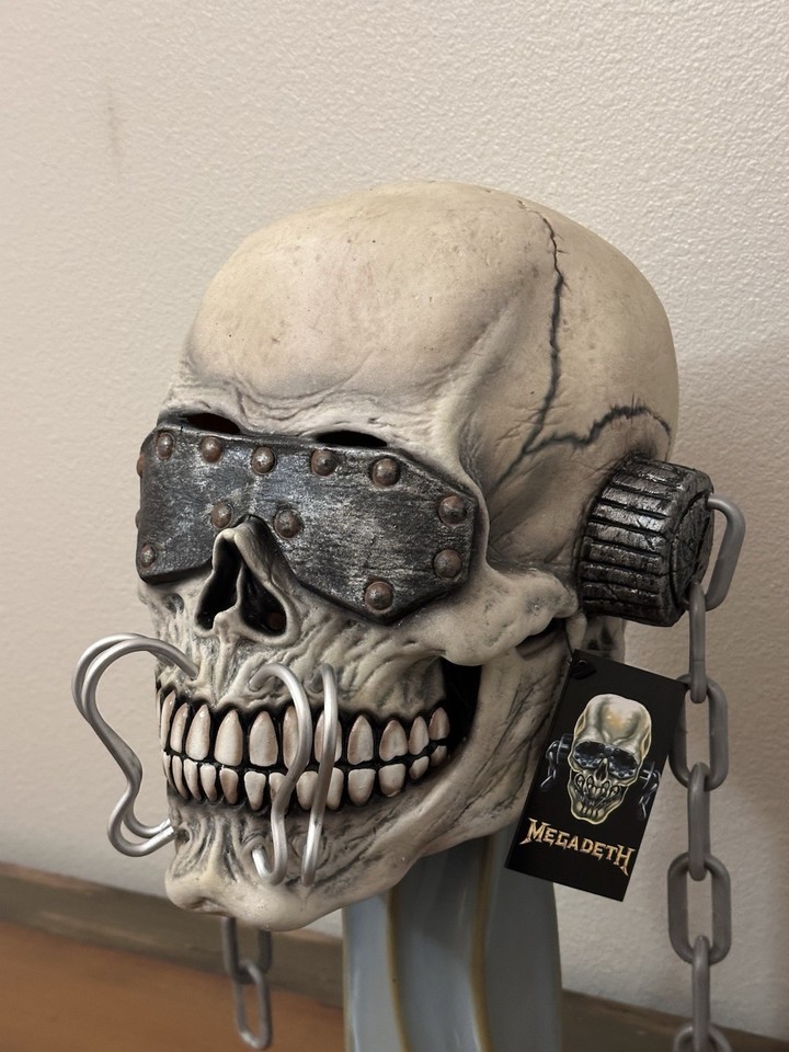 Megadeth Vic Rattlehead Mask Trick or Treat Studios Loose Ring | eBay