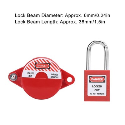 Valve Lockout Valve Safety Padlock Valve Lock Box For Water Meter For ...