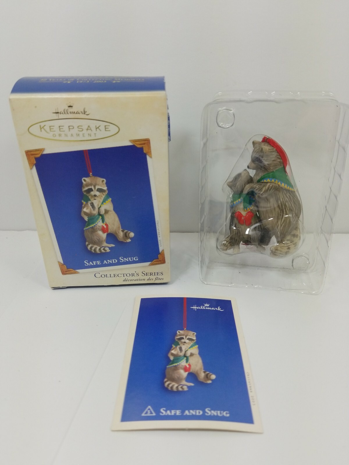 2003 HALLMARK Christmas Keepsake Ornament SAFE and SNUG Collectors ...